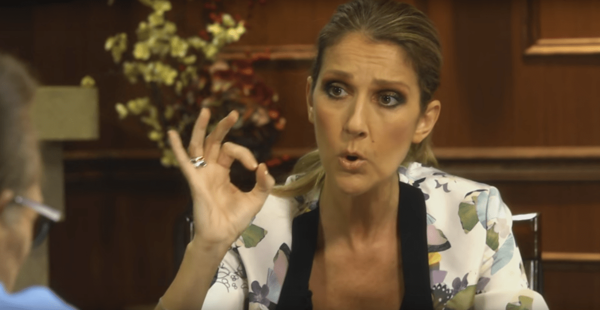 Celine Dion shows us an amazing exercize for lifting the soft palate ...